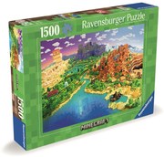 Puzzle ravensburger 120004332 minecraft: svět minecraftu