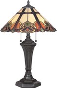 Elstead Secesní stolní lampa Tiffany CAMBRIDGE výška 60 cm