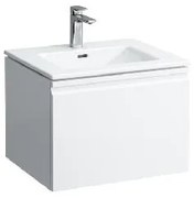 Laufen Pro S - Skříňka s umyvadlem, 60x50 cm, 1 zásuvka, lesklá bílá H8609614751041