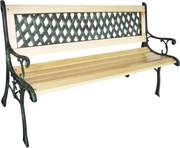 Hawaj Zahradní lavička Classic přírodní/černá