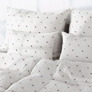 Mušelínové povlečení Srdíčka Velikost: 140 x 200 + 70 x 90