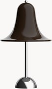 Malá přenosná stmívatelná stolní LED lampa Pantop, design Verner Panton