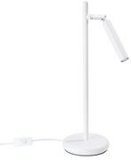 Bílá stolní lampa (výška 43 cm) Fideus – Sollux