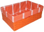 Košíkárna Úložný box 52x33 cm oranžový