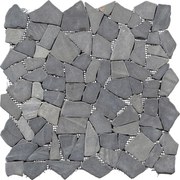 Euro Stone Kamenná mozaika Poly Graphite 30,5 x 30,5 cm
