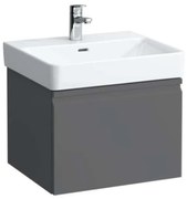 Laufen Pro S - Umyvadlová skříňka, 52x45x39 cm, 1 zásuvka, grafit mat H4833520964801
