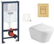 Závěsný wc set do lehkých stěn / předstěnová montáž Glacera Ava SIKOGRSAVASCGN0