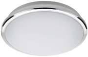 Sapho Sapho, SILVER stropní LED svítilna, průměr 29cm, 10W, 230V, 3000K/4000K/6500K, IP44, chrom, AU480