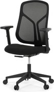 Ergonomická kancelářská židle NOMI - černá síťovina