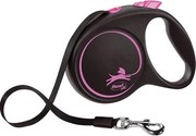Flexi Black Design M pásek 5 m růžové 25 kg