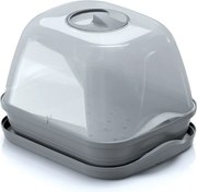 PRO Sadbovač s polykarbonát. víkem RESPANA TABLE GREENHOUSE šedý kámen 25,7cm