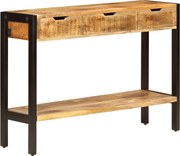 Příborník se 3 zásuvkami 110 x 35 x 75 cm masivní mangovník 247406