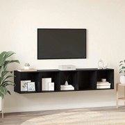 Sada televizních skříní 2 ks Černý dub Kompozitní dřevo 3393172