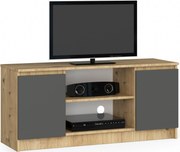 TV stolek K120 dub artisan/grafitová šedá