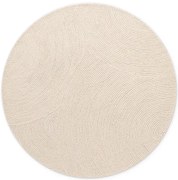 Koberec Hanse Home Calmio naturální / bílý kruh