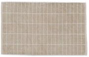 Béžová koupelnová předložka 50x80 cm Tile Stone – Mette Ditmer Denmark
