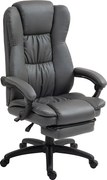 Kancelářská židle Vinsetto manažerská židle otočná židle zvedací s opěrkou hlavy ergonomická židle vibrační kancelářská židle s funkcí polohování mas…