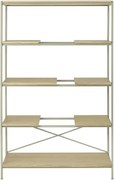 Regál v dekoru dubu v přírodní barvě 105x170x40 cm Sukoya – Blomus