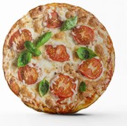 Sablio 3D polštář ve tvaru Pizza