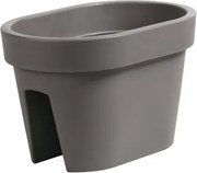 PRO Květináč na zábradlí LOFLY RAILING šedý kámen 39,6cm