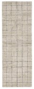 Béžový ručně tkaný vlněný běhoun 80x230 cm Mosaic Sandstone – Lorena Canals