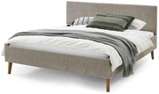 Luxusní čalouněná postel Postelia KRETA Taupe 180x200 cm manželské dvojlůžko