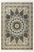 Oriental Weavers, Kusový koberec Razia 1330/ET2X, 133x190, béžová, obývací pokoj