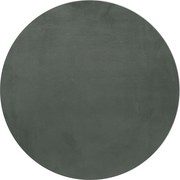 Ayyildiz, Kusový koberec Pouffy 5100 Green kruh, 120x120 (průměr) kruh, zelená, obývací pokoj