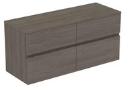 Ideal Standard Finesse - Umyvadlová skříňka, 120x44x56 cm, 4 zásuvky, Dark Elm E3426UR