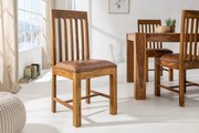 Jídelní set - stůl Timber 200 cm + 4 židle Timber sheesham