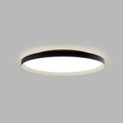 LED2 12749537DT Moon, stropní svítidlo, 60W LED 3000/4000K stmívatelné TRIAC, černá-champagne, Ø60cm