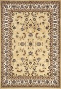 Spoltex, Kusový koberec Salyut beige 1579 B, 80x150, béžová, obývací pokoj