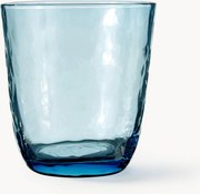 Sada ručně foukaných sklenice nerovným povrchem Hammered, 4 díly