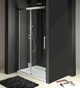 Gelco Fondura - Sprchové dveře 110 cm, čiré sklo/chrom GF5011