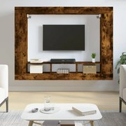 TV skříňka kouřový dub 152 x 22 x 113 cm kompozitní dřevo