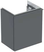 Geberit iCon - Umyvadlová skříňka, 37x42x28 cm, 1 dvířka, panty vpravo, lávová 502.300.JK.1