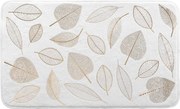 Bílá textilní koupelnová předložka 45x75 cm Joya – douceur d'intérieur