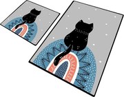 Koupelnové předložky v sadě 2 ks 60x100 cm Waiten – Foutastic