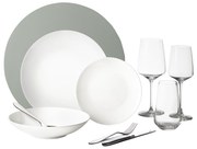Startovací set nádobí 60 ks – Premium Platinum Line silver - W0183