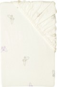 Livarno® Žerzejové napínací prostěradlo, 90-100 x 200 cm (motýl/bílá)