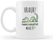 Ahome Ahome CZ Hrneček VRAUR! Miluji Tě i v dinosaurštině 330 ml