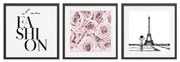 Obrazy v sadě 3 ks 30x40 cm Parisienne – Styler