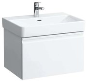 Laufen Pro S - Umyvadlová skříňka, 62x45x39 cm, 1 zásuvka, lesklá bílá H4834210964751