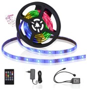 Aigostar - LED RGB Stmívatelný venkovní pásek 3m LED/24W/12/230V IP65 + DO