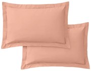Povlaky na polštáře z bavlněného perkálu v sadě 2 ks 50x75 cm Cotton Percale – Bianca