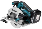 Makita Nářadí - 18V AKU okružní pila 165 mm, 2x aku 5,0 Ah, nabíječka DHS680RTJ
