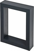 NS 2400BL Venkovní svítidlo HELLVIK černé LED 6,9W 3000K 55cm - NORLYS