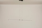 Závěsné designové LED svítidlo na lanku Revollte Line Black