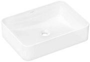 Hansgrohe Xuniva Q - Umyvadlo na desku, 55x40 cm, bez přepadu, bílá 60168450