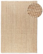 Jutový koberec v přírodní barvě 80x150 cm Bouclé – Hanse Home